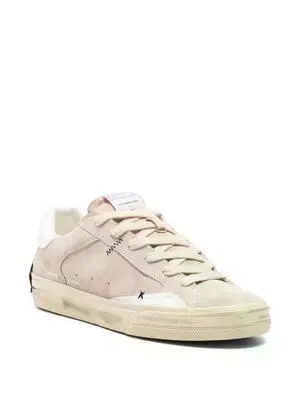 CRIME LONDON Leather Low-top Sneakers