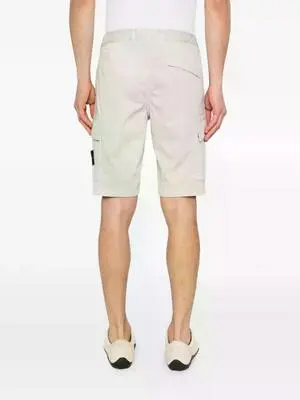 Stone Island Logo-patch Shorts - Grey