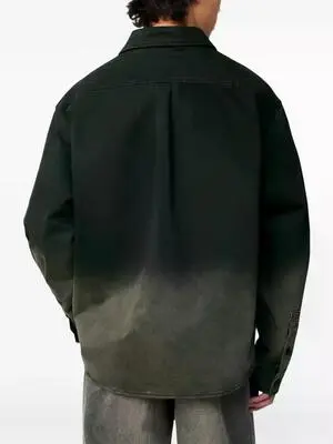 Axel Arigato Cal Button Embroidered Shirt - Black