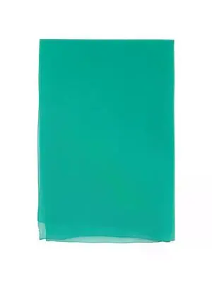 Max Mara Silk Scarf - Green