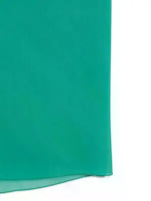 Max Mara Silk Scarf - Green
