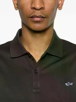 Paul & Shark Logo-detail Polo Shirt - Grey