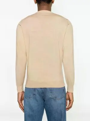 DRUMOHR Crew-neck Wool Sweater - Neutrals