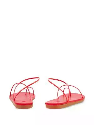 ANCIENT GREEK SANDALS Kansiz Strap Sandals - Red