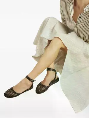 ANCIENT GREEK SANDALS Filothea Woven Sandals - Brown