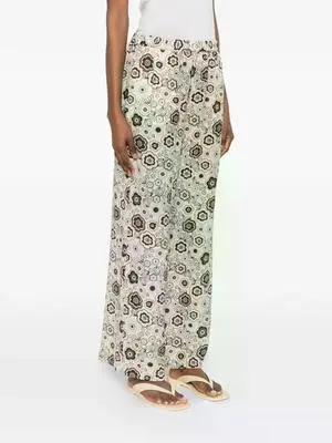 Aspesi Floral-print Trousers