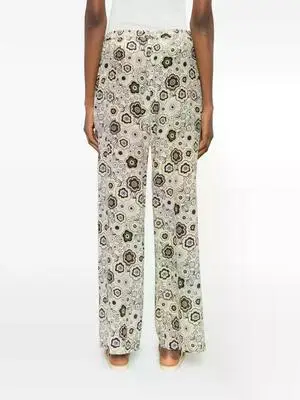 Aspesi Floral-print Trousers