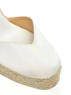 CastaÑer Platform Ankle Strap Espadrilles - Neutrals