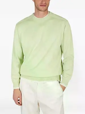 Paul & Shark Crew-neck Cotton Sweater - Neutrals