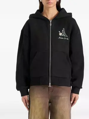 Maniere De Voir Embroidered Sweatshirts Hoodies For Women