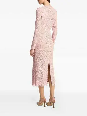 Michael Kors Long-sleeve Sheath Dress - Pink
