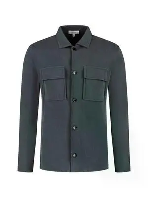 LARDINI Pocket Shirt Jacket - Grey