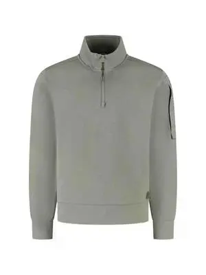PARAJUMPERS Ellingtone Zip Funnel-neck Sweatshirt - Grey