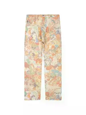 Pleasures Straight Leg Bottoms For Men