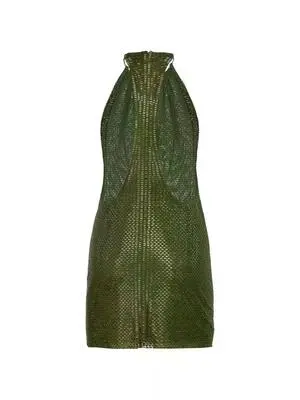SELF-PORTRAIT Rhinestone Tulle Dress