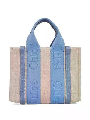 Chloé Woody Small Tote Bag - Neutrals