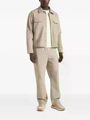 Manière De Voir Milo Technical Cargo Jacket - Neutrals