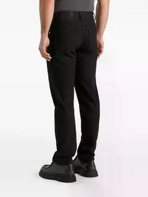Manière De Voir Tapered Fit Denim Jeans - Black