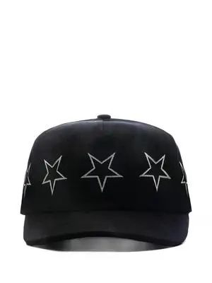 PLEASURES Star Snapback Cap - Black