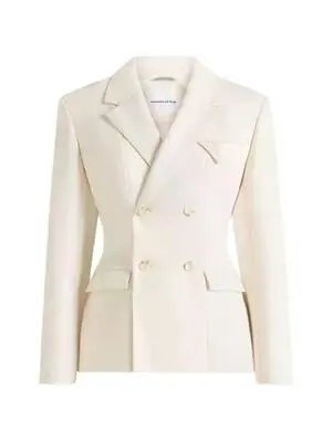 Maniere De Voir Notched Lapel Blazers For Women