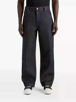 Manière De Voir Indigo Relaxed-fit Denim Jeans
