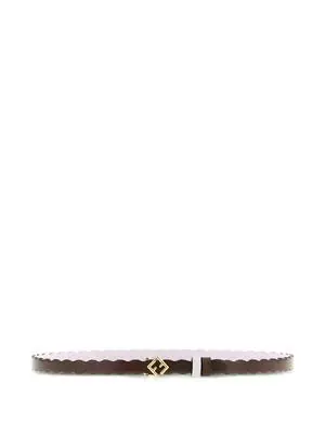 Fendi Ff Diamonds Reversible Leather Belt