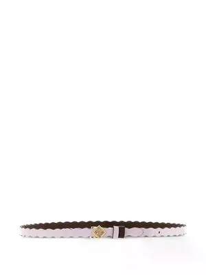 Fendi Ff Diamonds Reversible Leather Belt