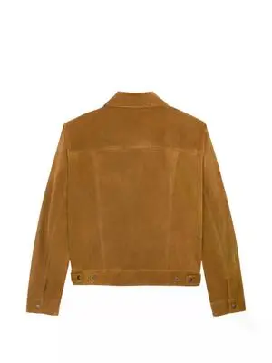 Saint Laurent Buttoned Calfskin Jacket