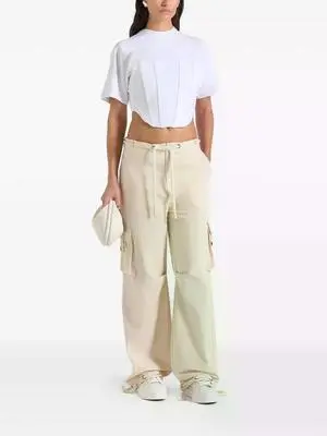 Manière De Voir Maniere De Voir Ripstop Cargo Pants - Neutrals