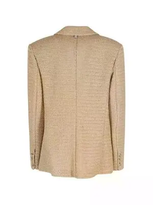 Giuseppe Di Morabito Crochet Double-breasted Blazer