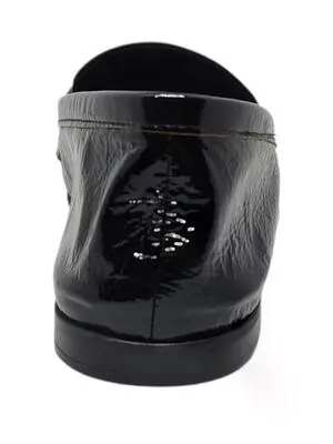 Casadei Logo-plaque Strap Loafers - Black