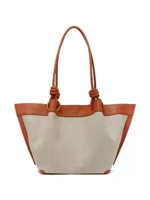 COCCINELLE Knot-detail Tote Bag - Neutrals