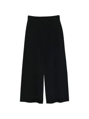 D.exterior Elasticated-waist Trousers - Black