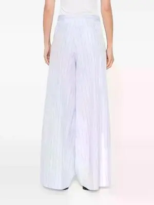 Erika Cavallini Pinstriped Pleated Trousers