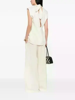 Erika Cavallini Flap-pocket Vest - Neutrals