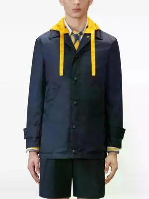 Thom Browne Hooded Ripstop Coat