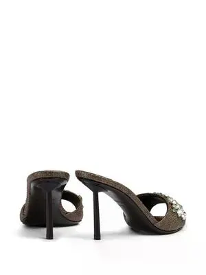 LE SILLA Prairie Floral-motif Mules