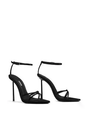 LE SILLA Gisele Stiletto Sandals - Black