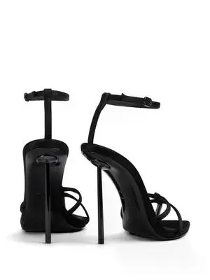 LE SILLA Gisele Stiletto Sandals - Black