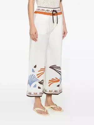 Herno Printed Drawstring Trousers