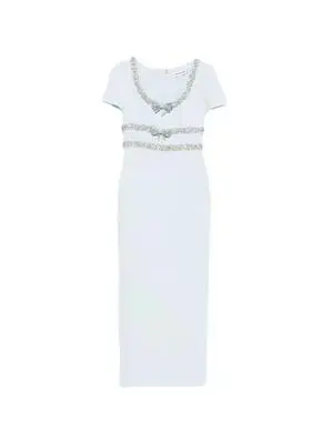 Self-portrait Short Sleeve Evening Dresses