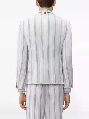 Thom Browne Madras Striped Blazer