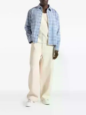 Manière De Voir Blake Checked Whipstitch Shirt