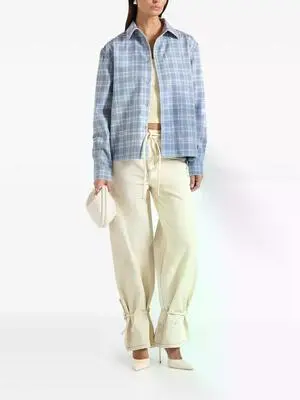 Manière De Voir Blake Checked Whipstitch Shirt