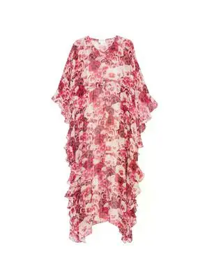 Giambattista Valli Floral-pattern Maxi Dress - Pink