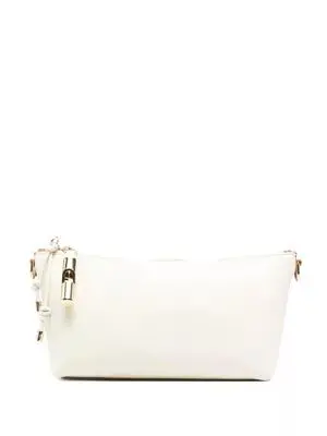 Furla Debby Leather Shoulder Bag - Neutrals