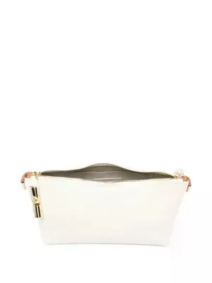 Furla Debby Leather Shoulder Bag - Neutrals