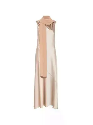 ALESSANDRO LEGORA Sleeveless Maxi Dress - Neutrals