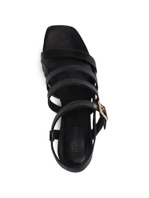 Bernardo Novi Strappy Buckle Sandals - Black