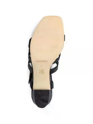 Bernardo Novi Strappy Buckle Sandals - Black